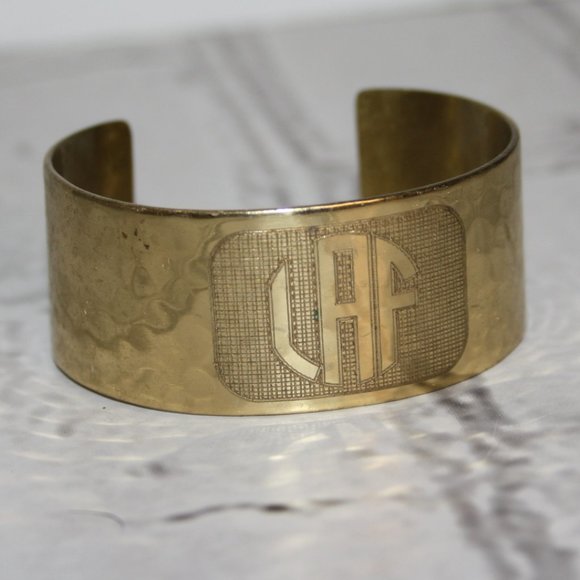 Rustic Cuff | Jewelry | Beautiful Hammered Gold Rustic Cuff Bracelet ...